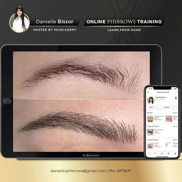 PhiBrows Online Microblading Training Course – Danielle Phibrows Master